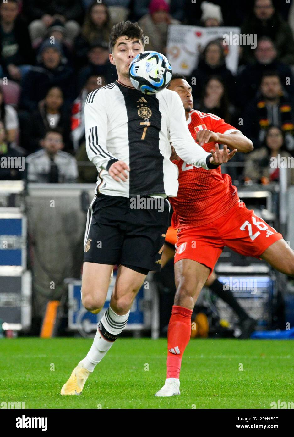 MEWA-Arena Mainz 25.4.2023, Football: International friendly match ...