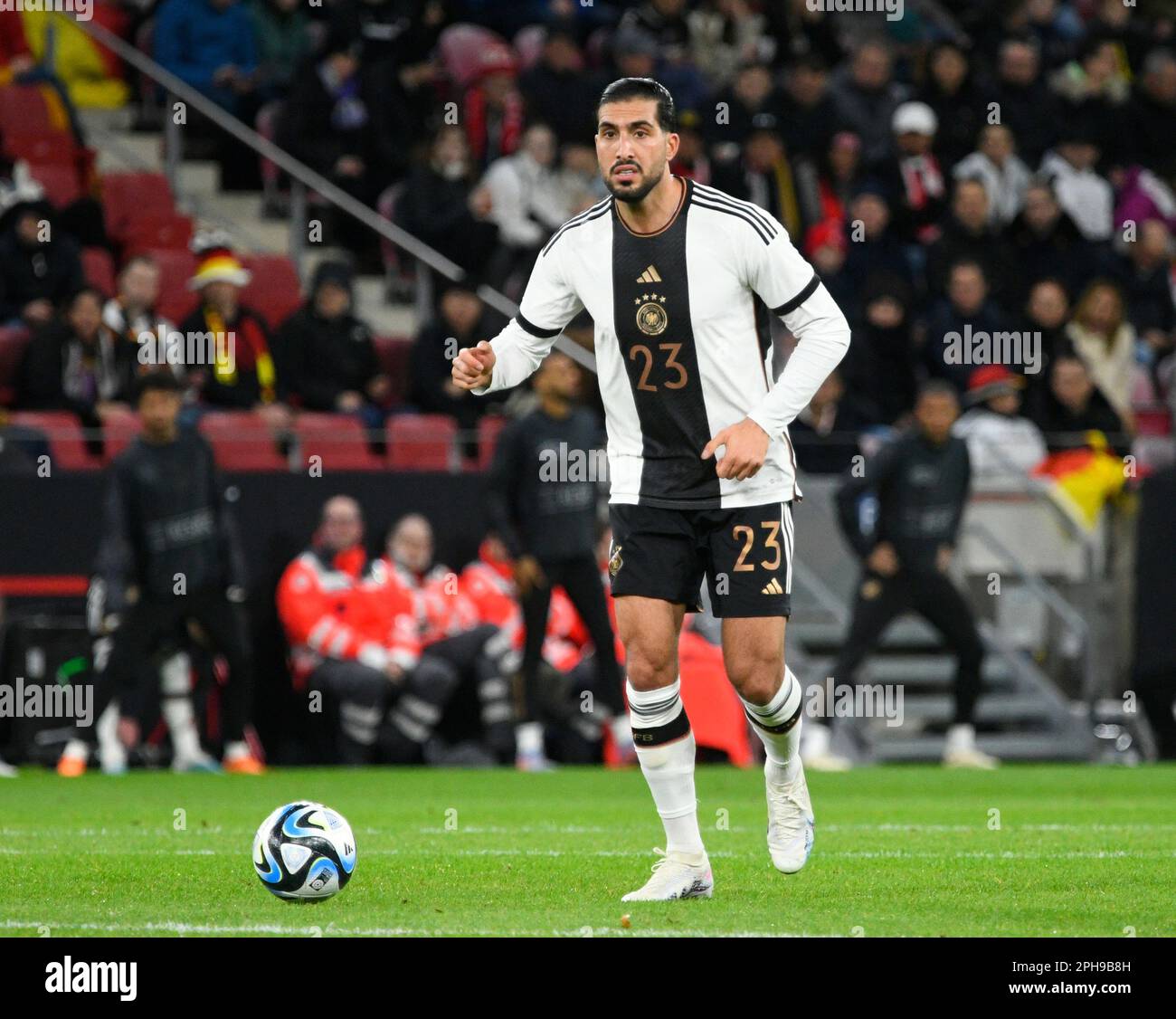 MEWA-Arena Mainz 25.4.2023, Football: International friendly match ...