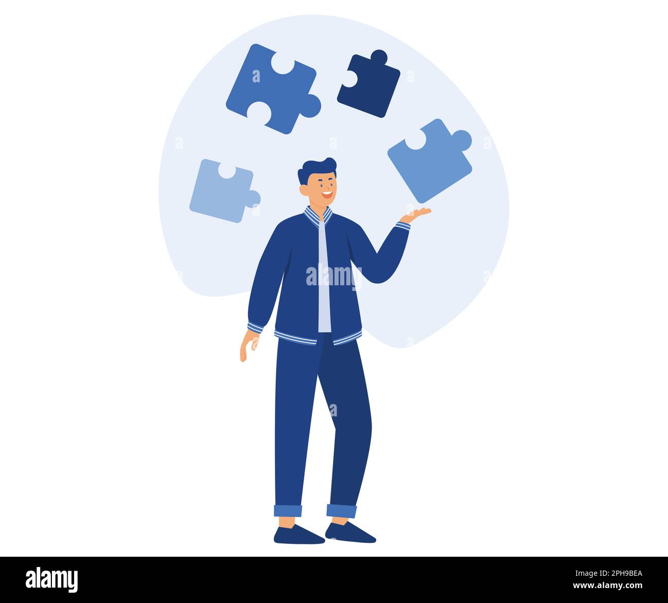 jigsaw puzzles are a great element of team work and search for ideas ...