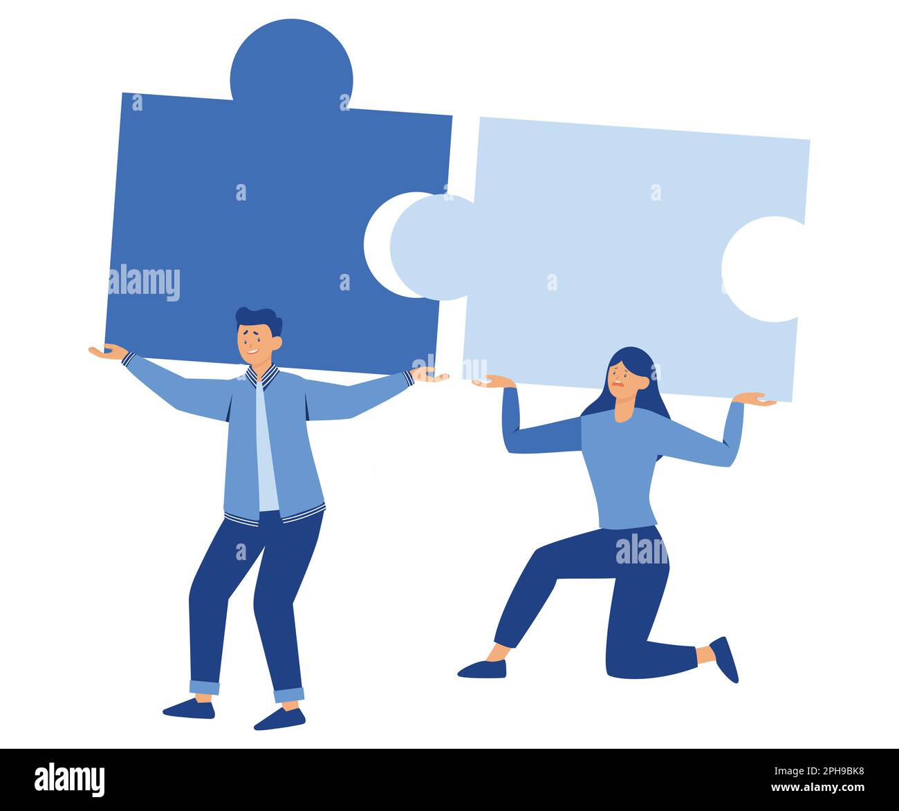 jigsaw puzzles are a great element of team work and search for ideas ...