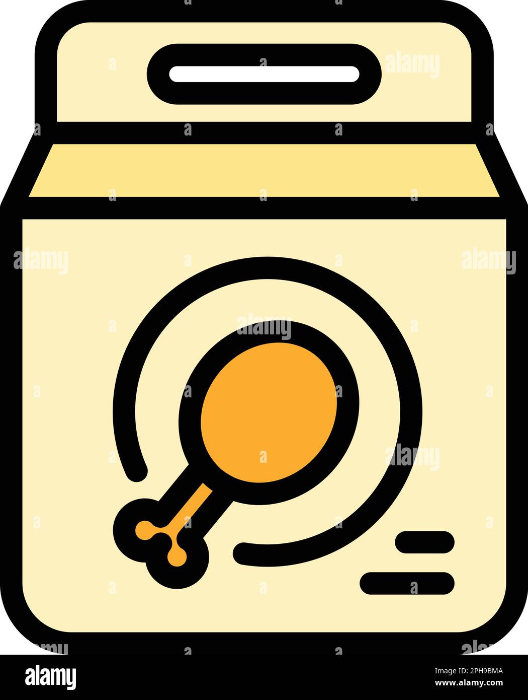 Catering takeaway icon. Outline Catering takeaway vector icon for web ...