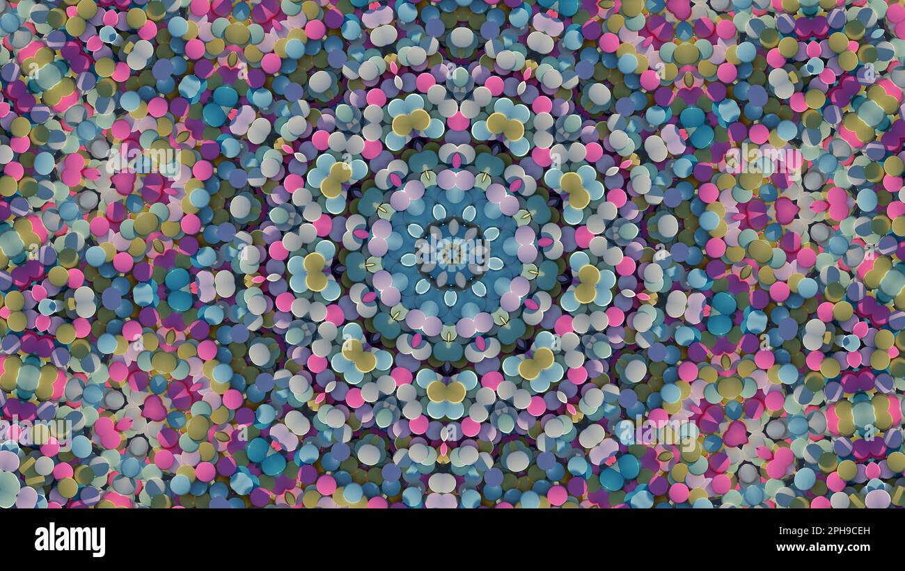 3d render. Abstract colored background illustration Stock Photo - Alamy