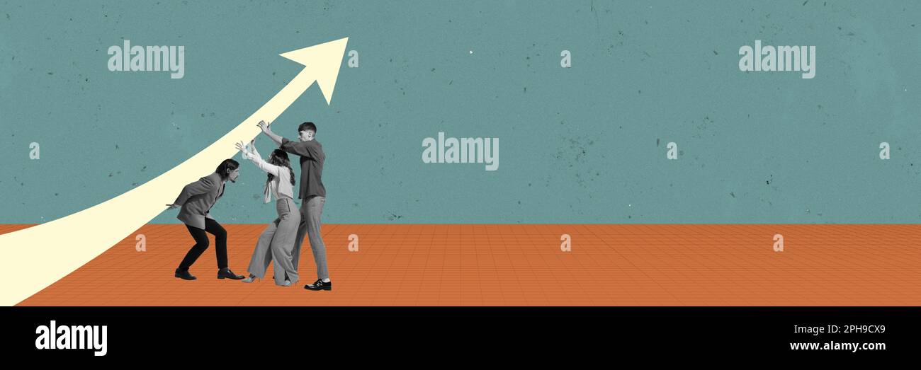 Well-coordinated, motivated teamwork. Employees making common effort to ...