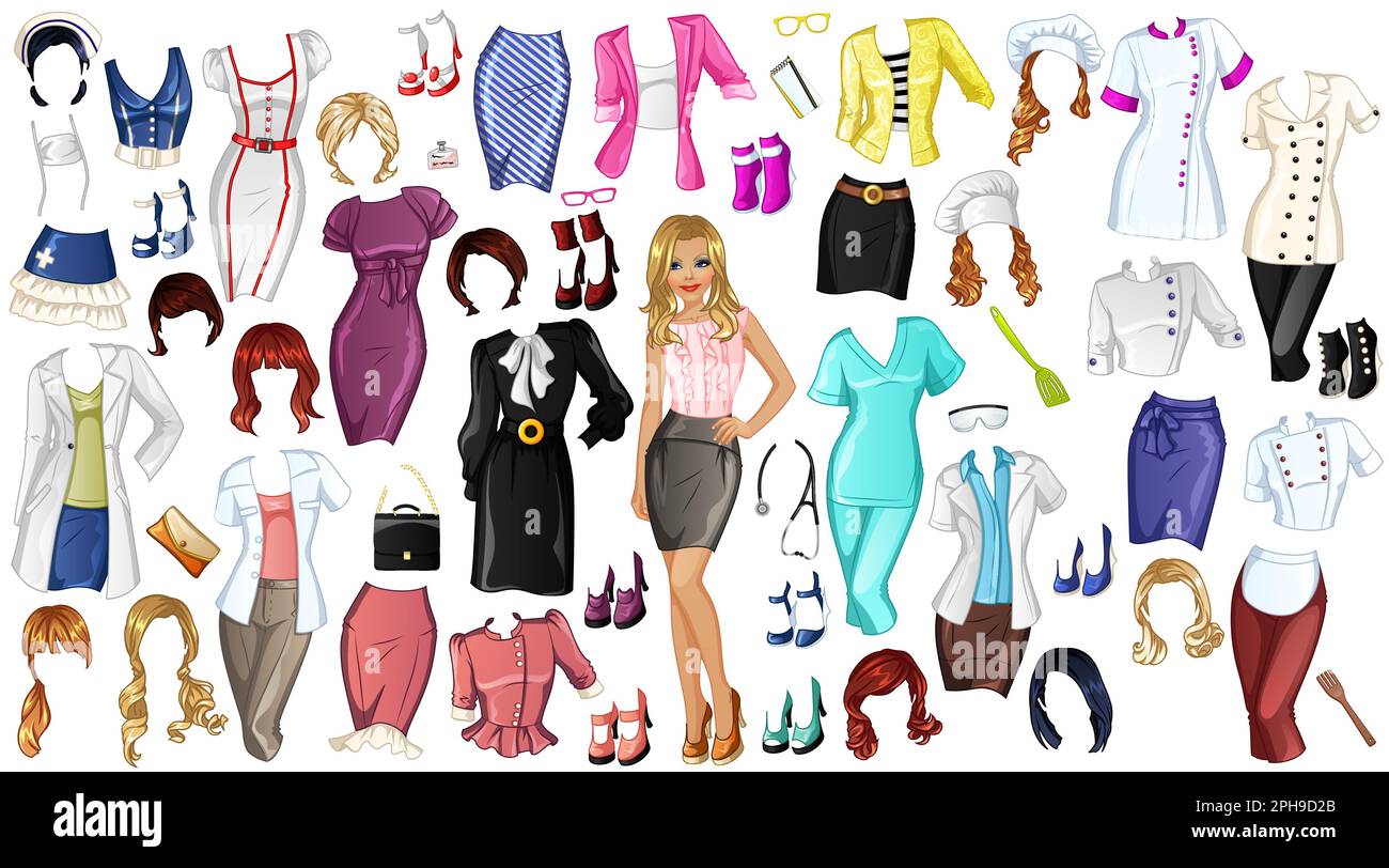 Modern Paper Dolls