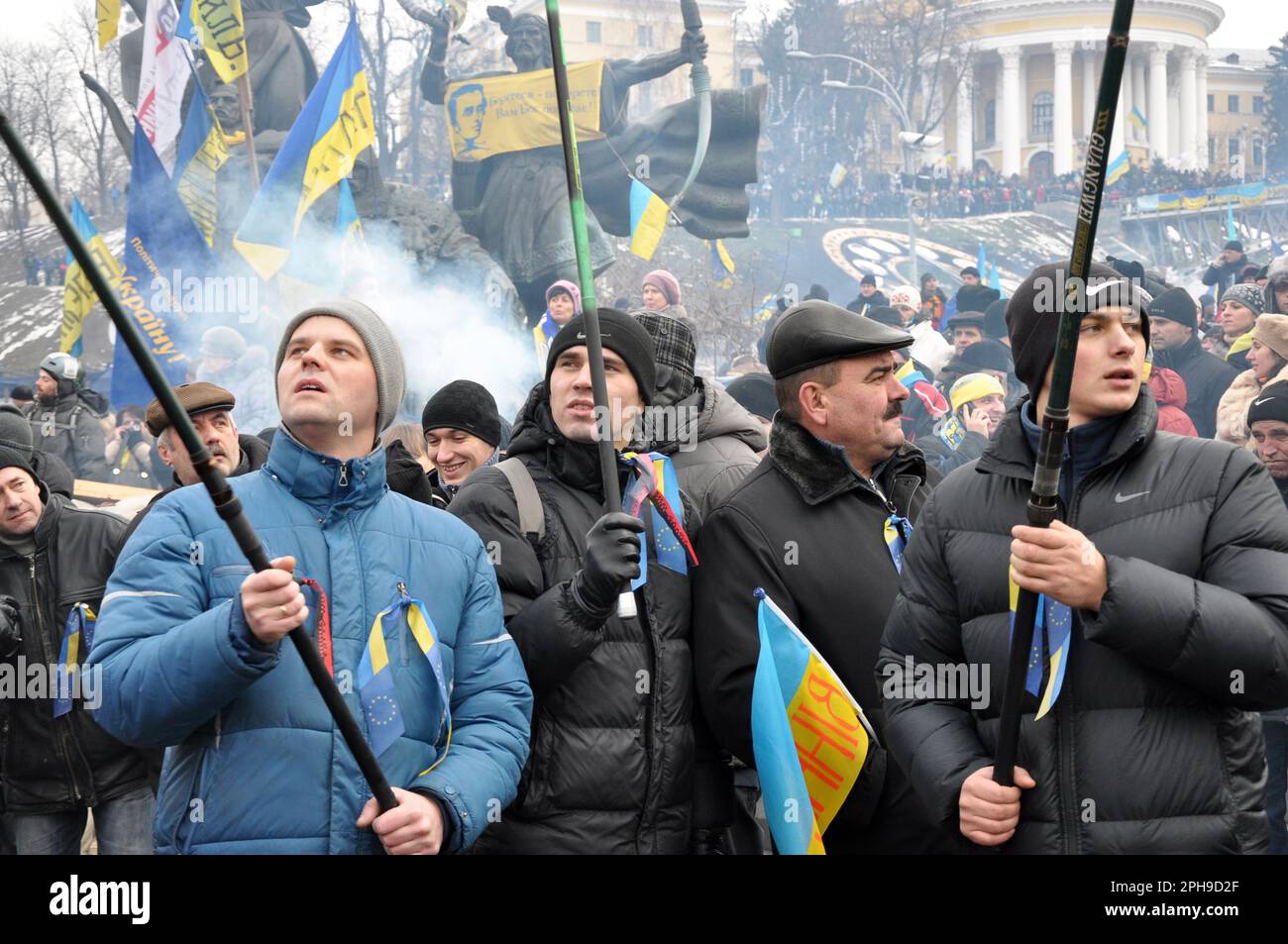 Dispersal of euromaidan hi-res stock photography and images - Alamy