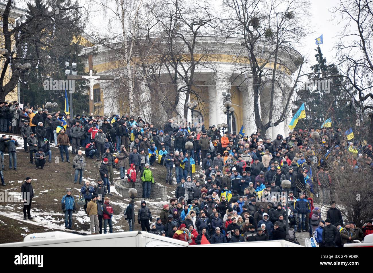 Dispersal of euromaidan hi-res stock photography and images - Alamy