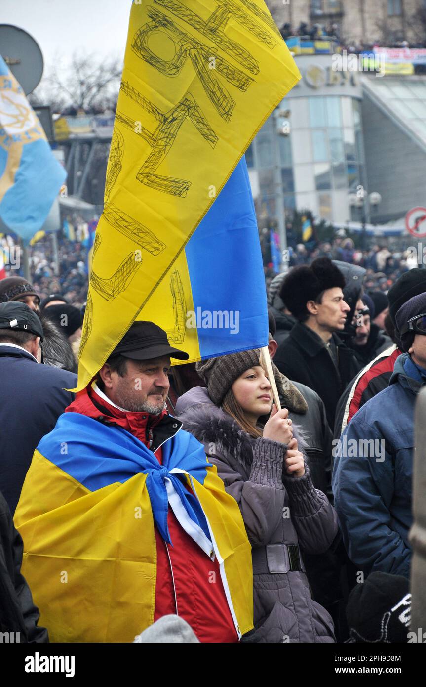 Dispersal of euromaidan hi-res stock photography and images - Alamy