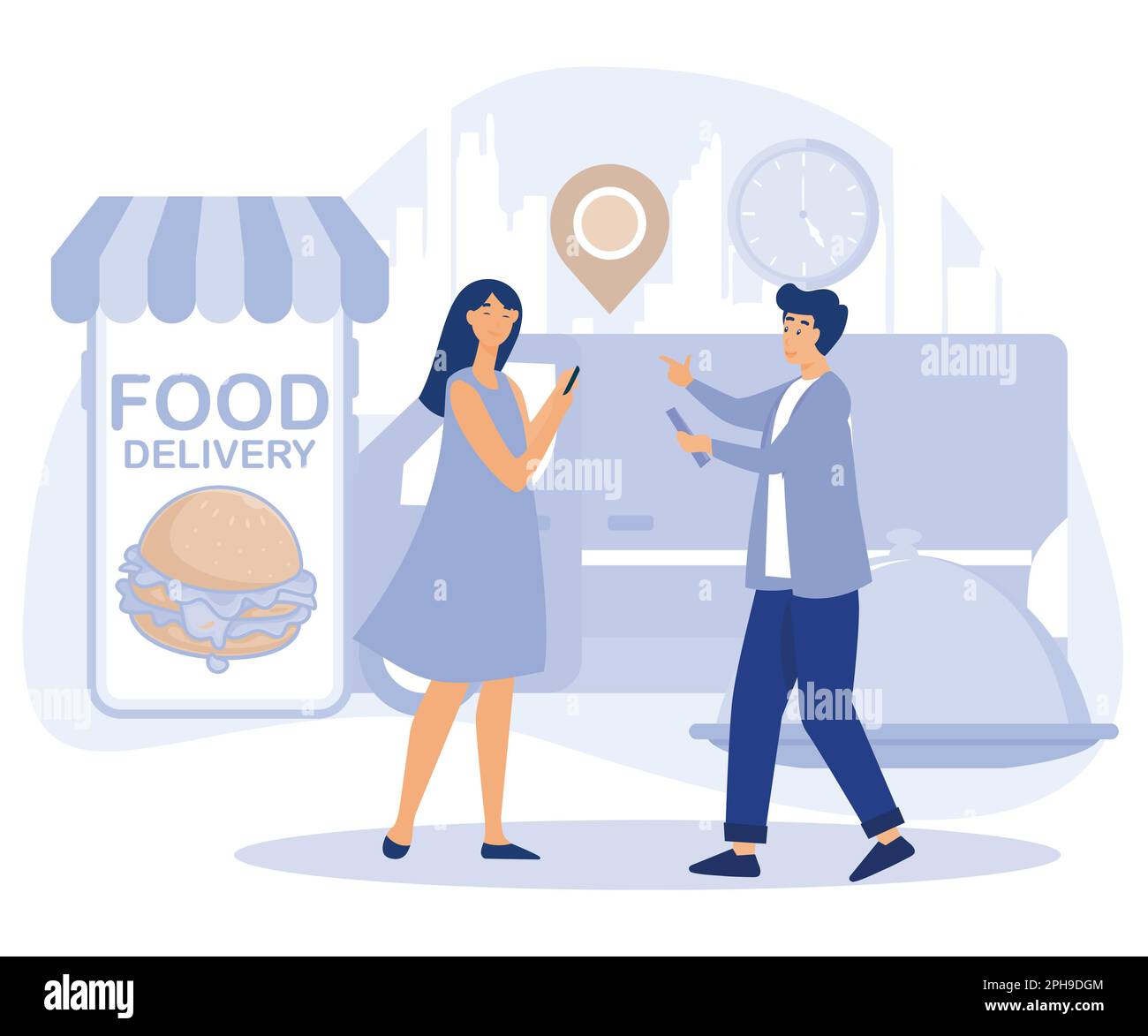 Franchise fast food Stock Vector Images - Alamy