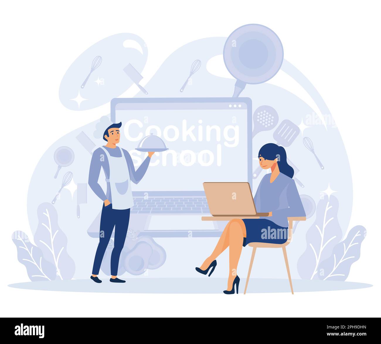 Flat logo tutorial Stock Vector Images - Alamy