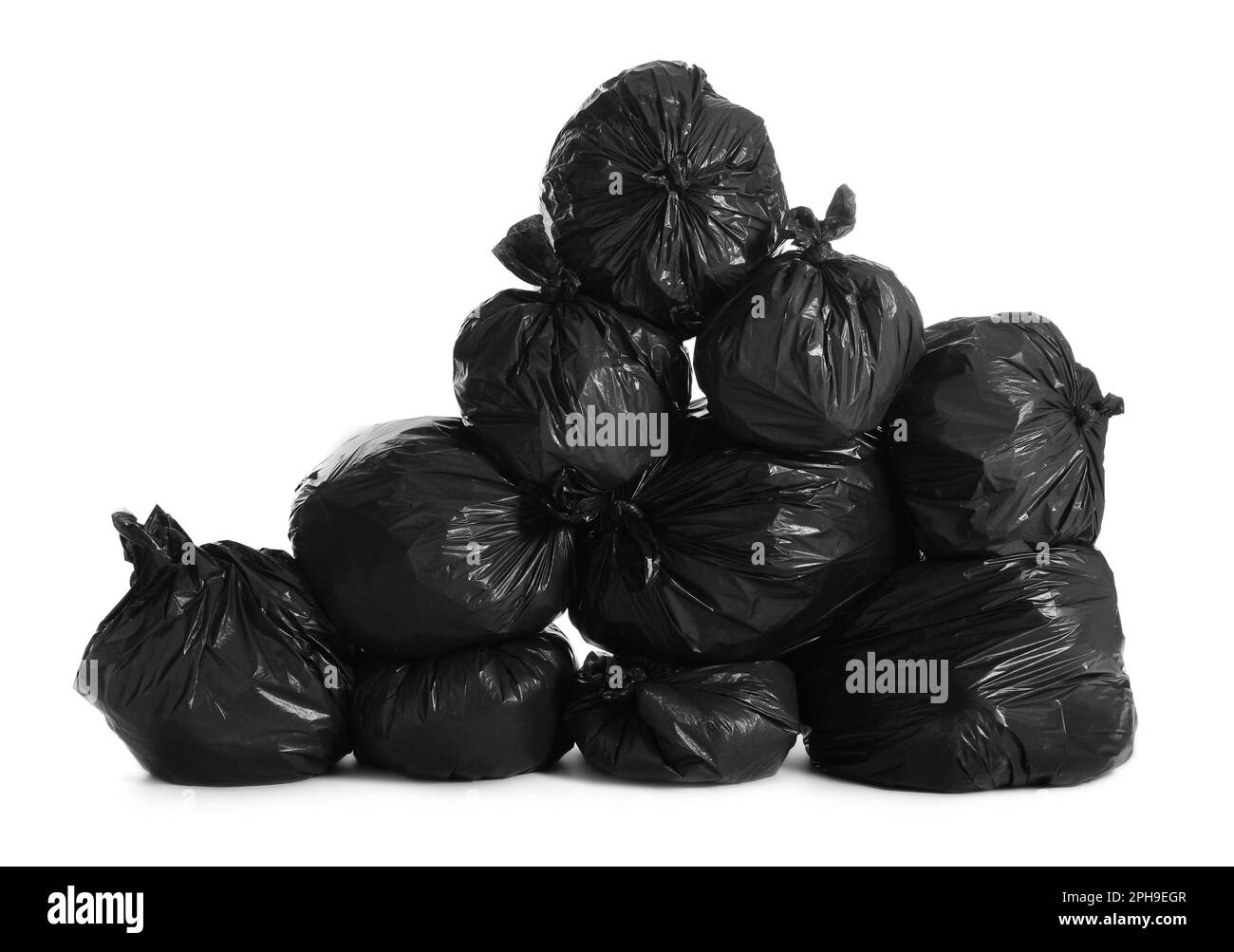 Pile garbage on background Black and White Stock Photos & Images - Alamy