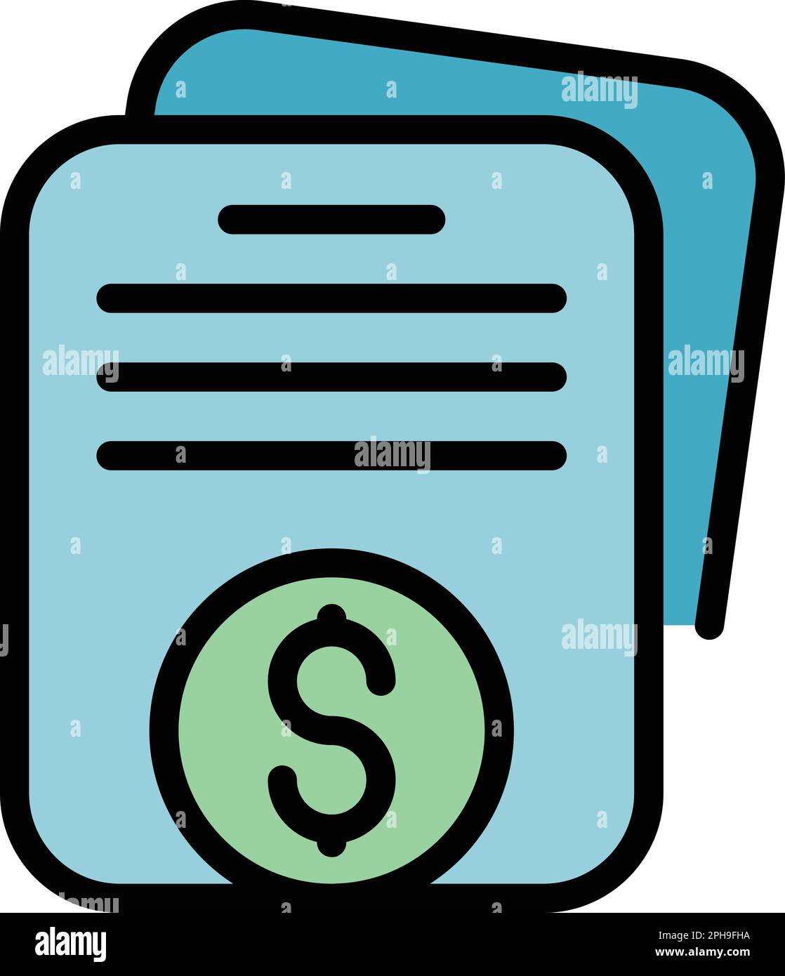 Compensation icon. Outline Compensation vector icon for web design ...