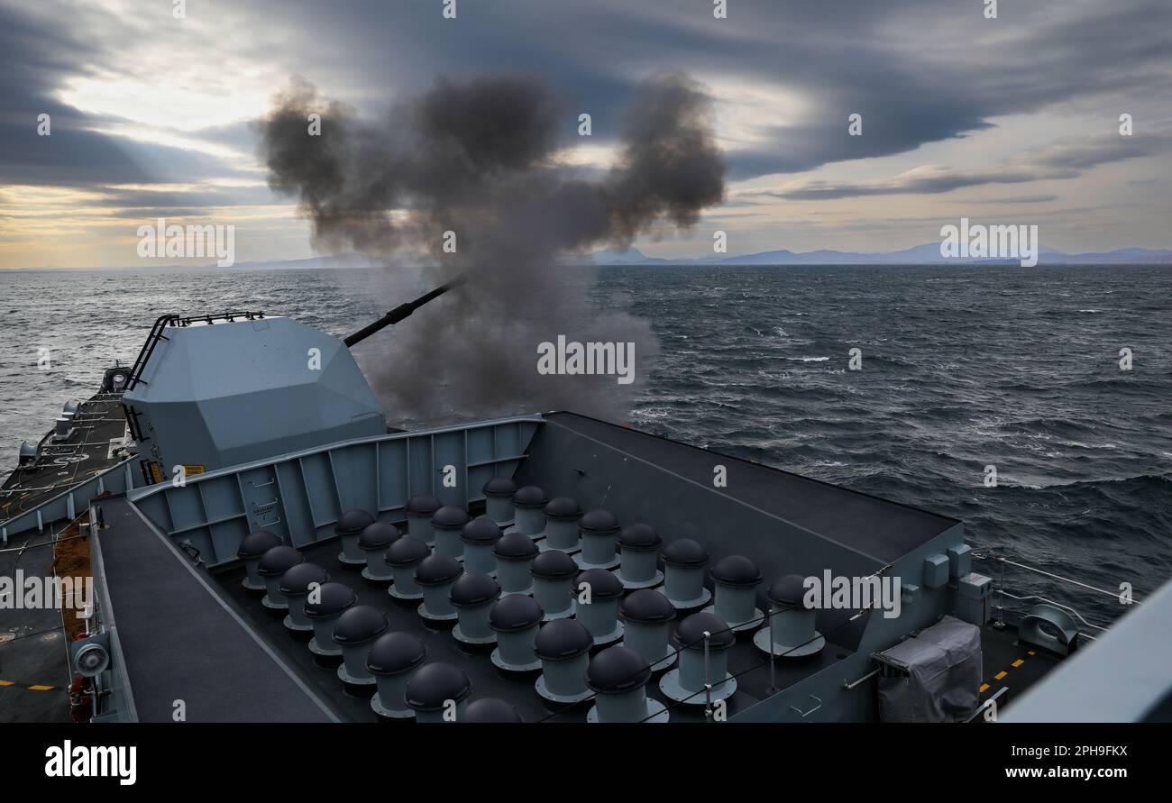 Mk8 mod 1 gun hi-res stock photography and images - Alamy