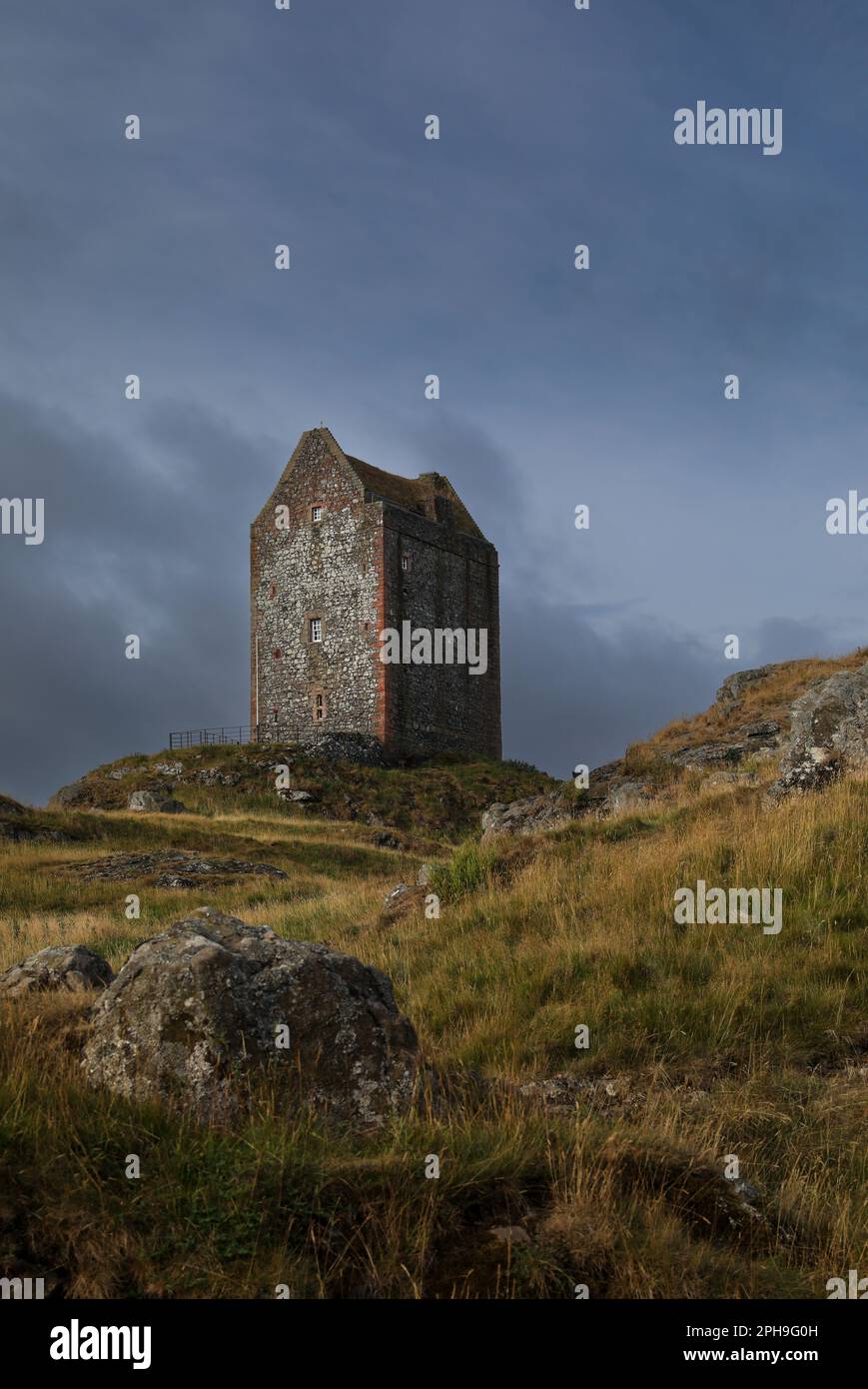 Smailholm Tower one of the best preserved pele towers in the Scottish ...