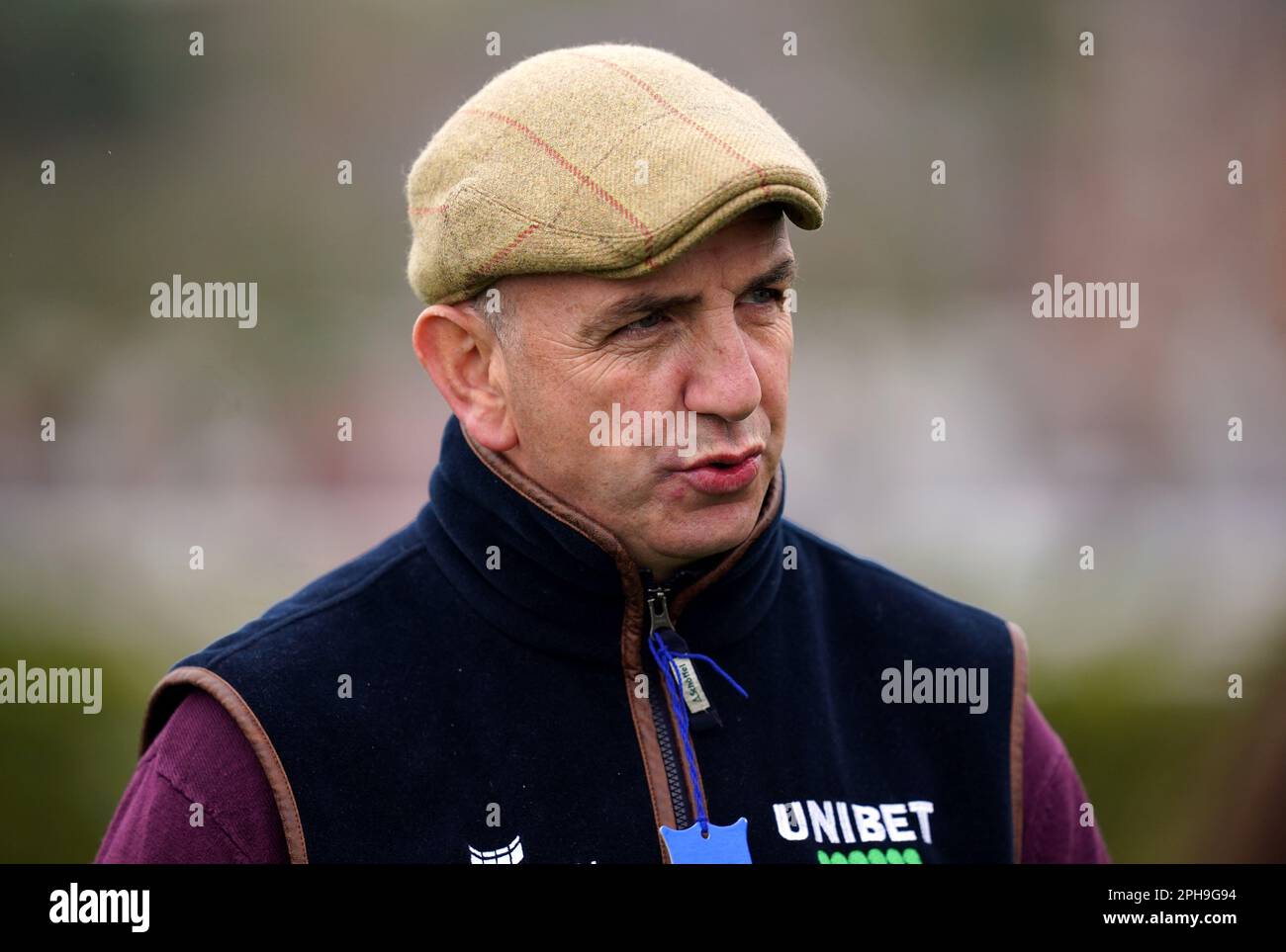 File photo dated 30-09-2021 of Trainer Fergal O'Brien, whose horse ...