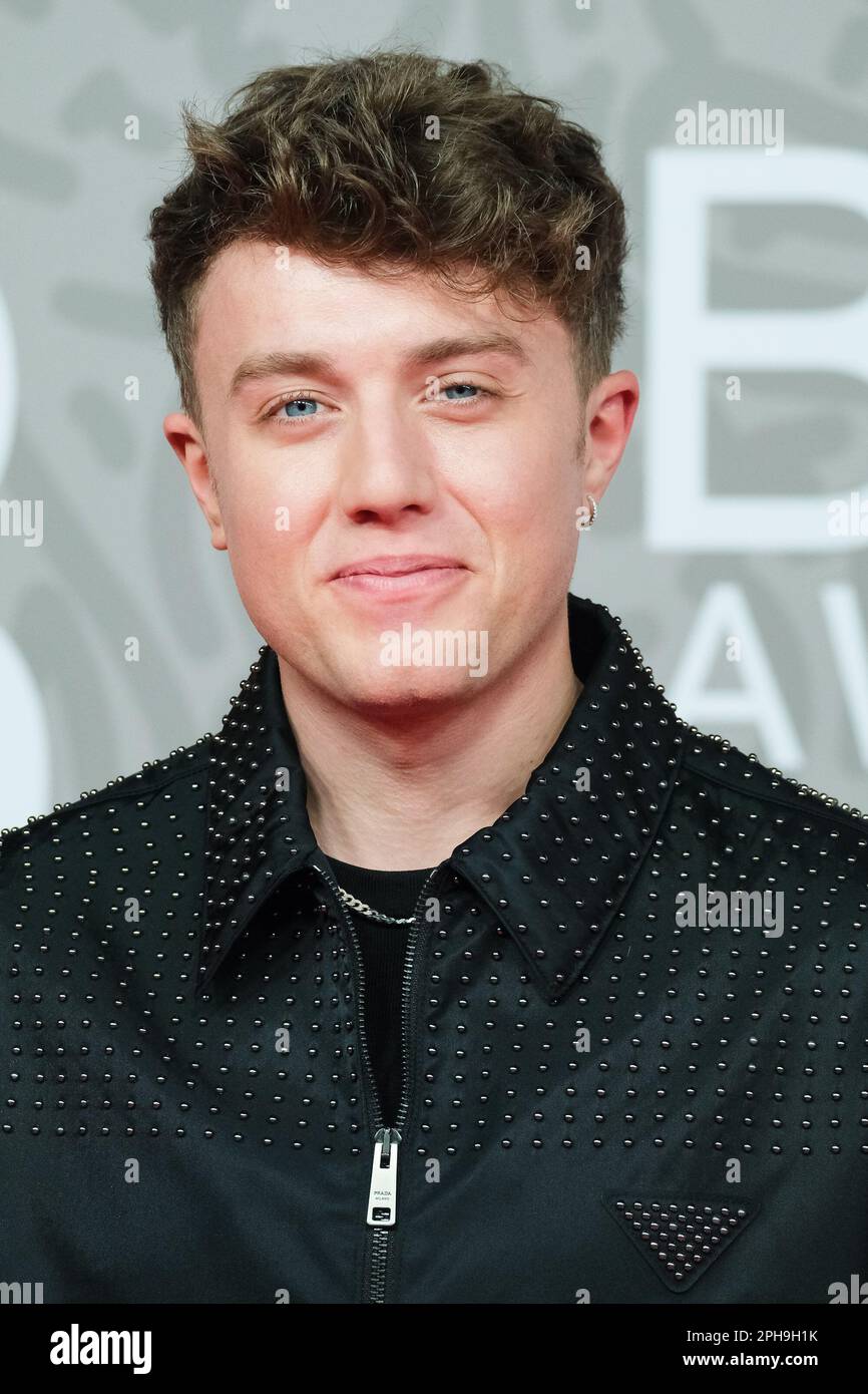 Roman Kemp photographed attending The BRITS Red Carpet Arrivals at The ...