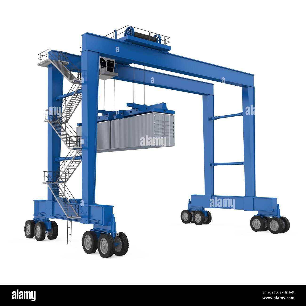 Rtg crane hi-res stock photography and images - Alamy