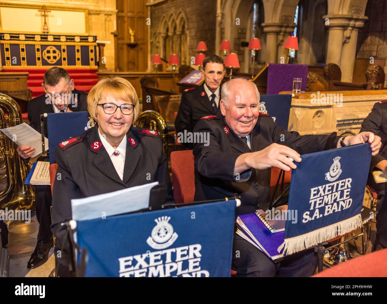 Exeter Temple Salvation Army Spring Concert at St Peters, Budleigh ...