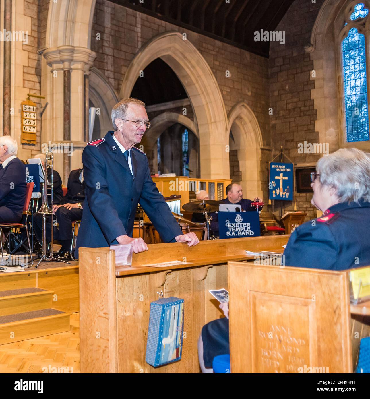 Exeter Temple Salvation Army Spring Concert at St Peters, Budleigh ...