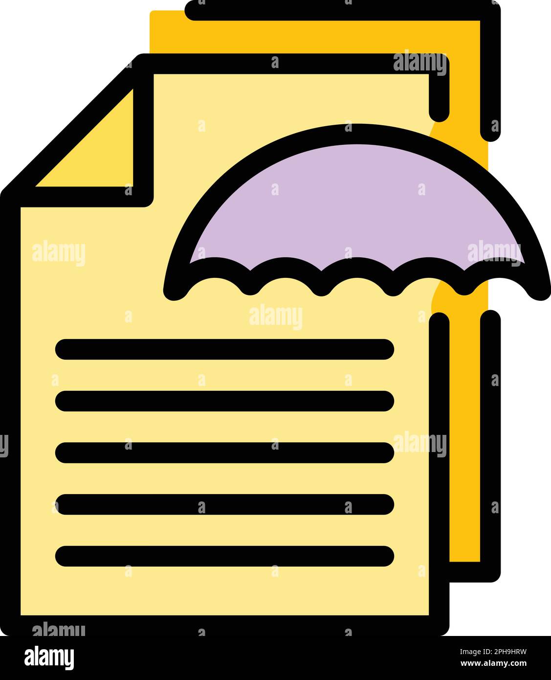 Liability Insurance Icon Outline Liability Insurance Vector Icon For