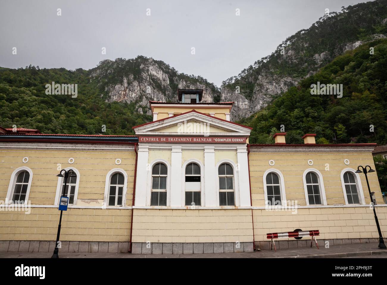 Picture of the cerna balnear center of Cerna, in Baile, Herculane, in ...