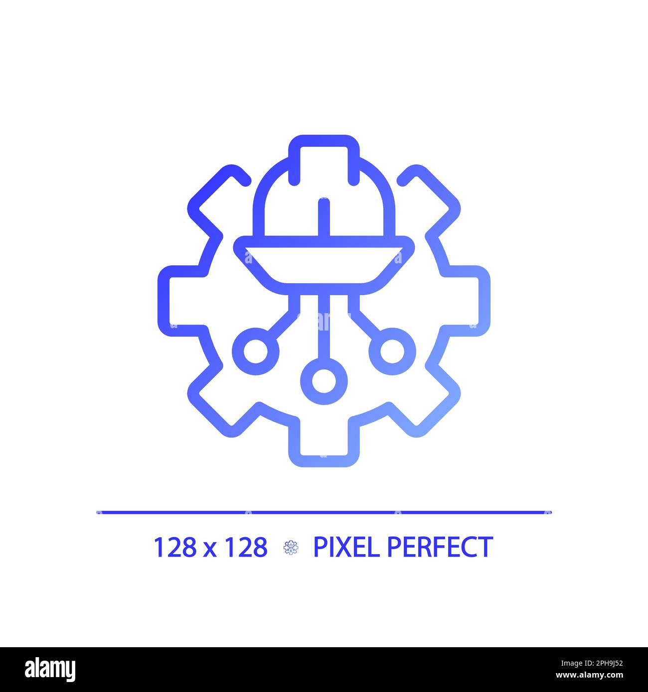 STEM in engineering pixel perfect gradient linear vector icon Stock Vector Image & Art - Alamy