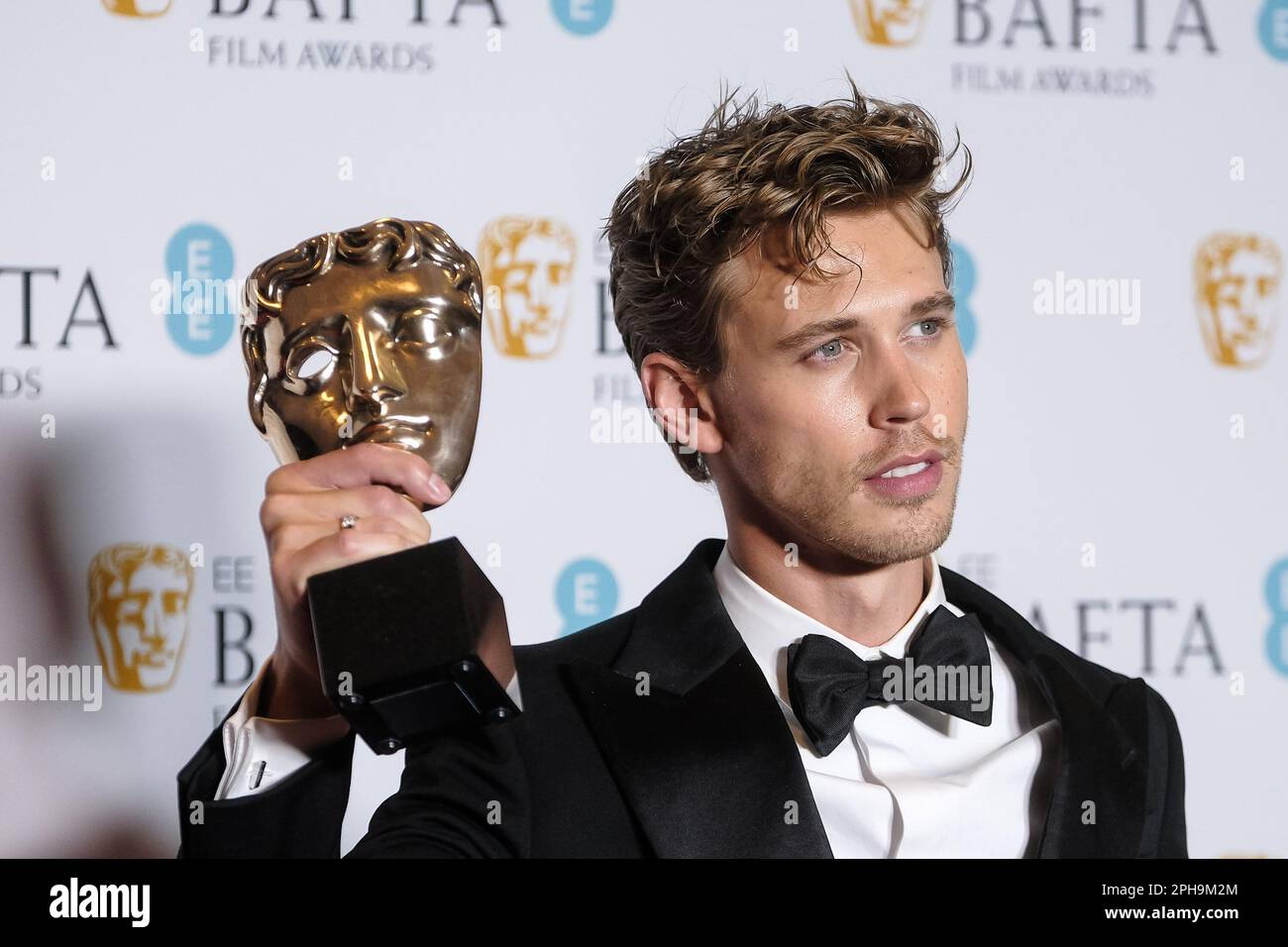Best Leading Actor Austin Butler photographed in the 2023 EE BAFTA Film ...