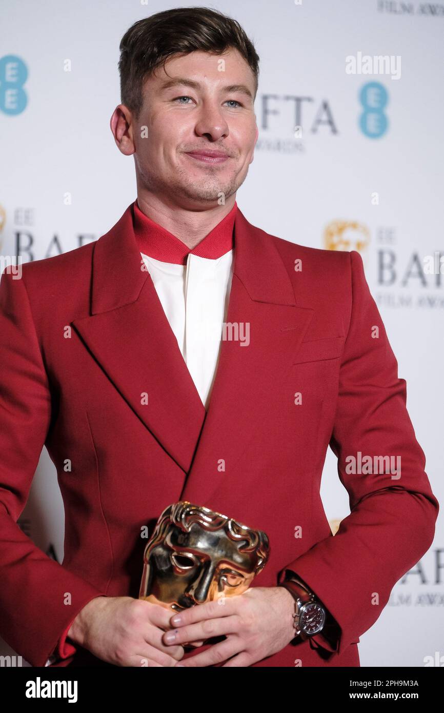 Best Supporting Actor Barry Keoghan photographed in the 2023 EE BAFTA ...