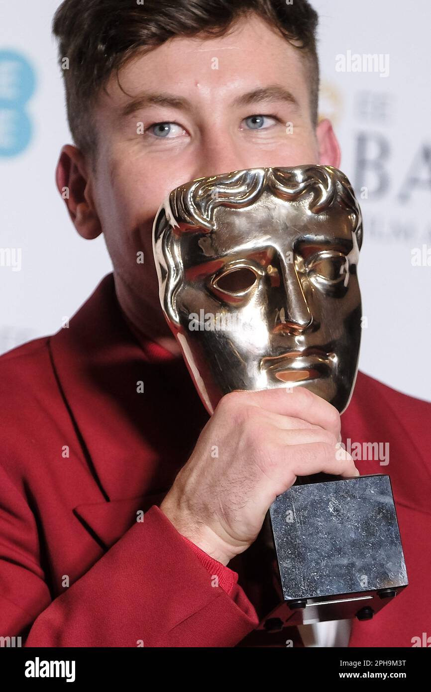 Best Supporting Actor Barry Keoghan photographed in the 2023 EE BAFTA ...