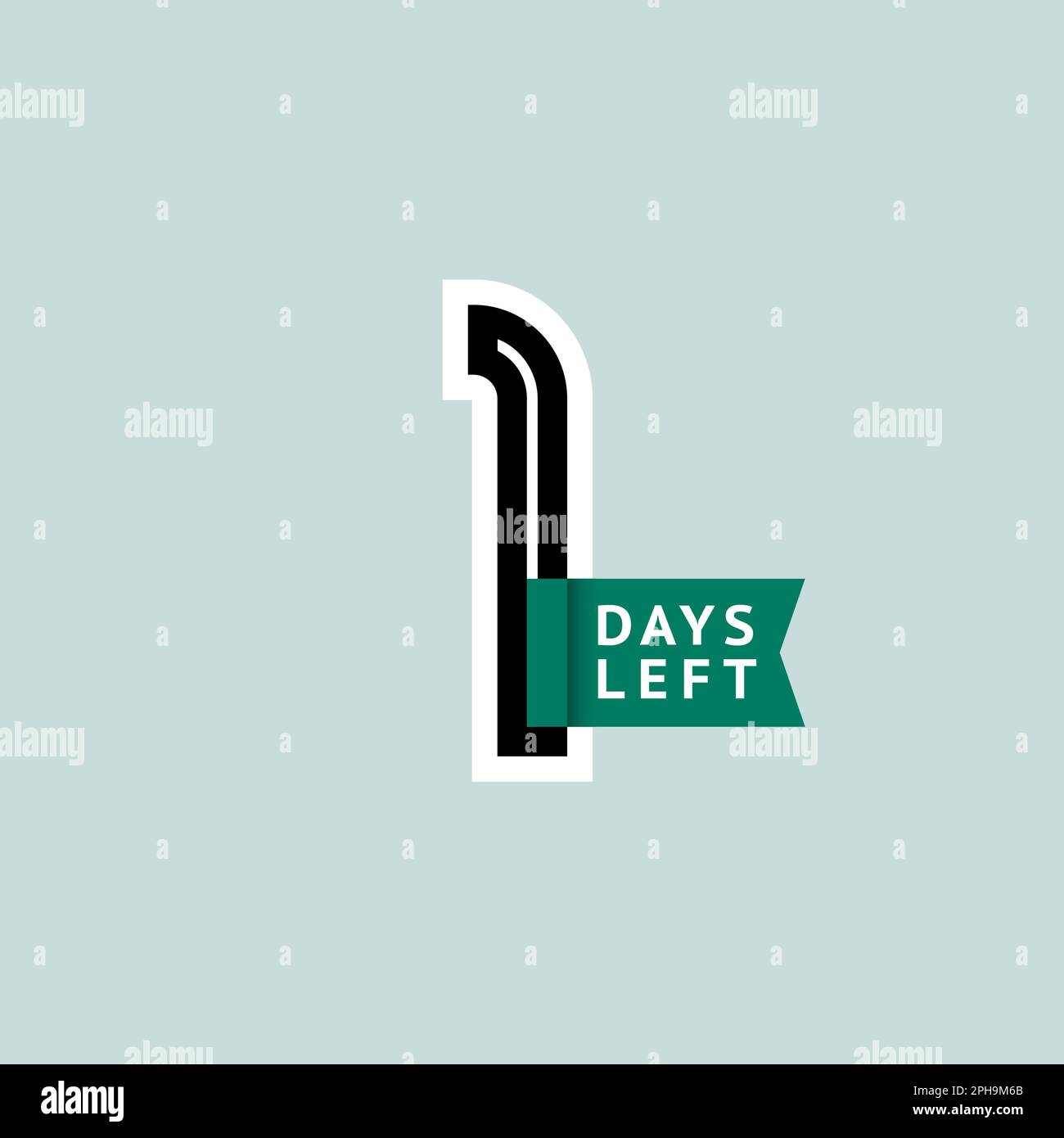 Only 1 days vector vectors hi-res stock photography and images - Alamy