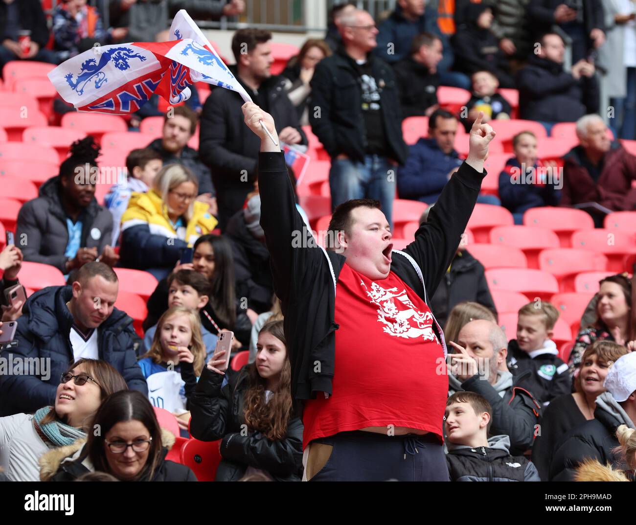 English Fan before kick off during UEFA EURO 2024 qualifier round group ...