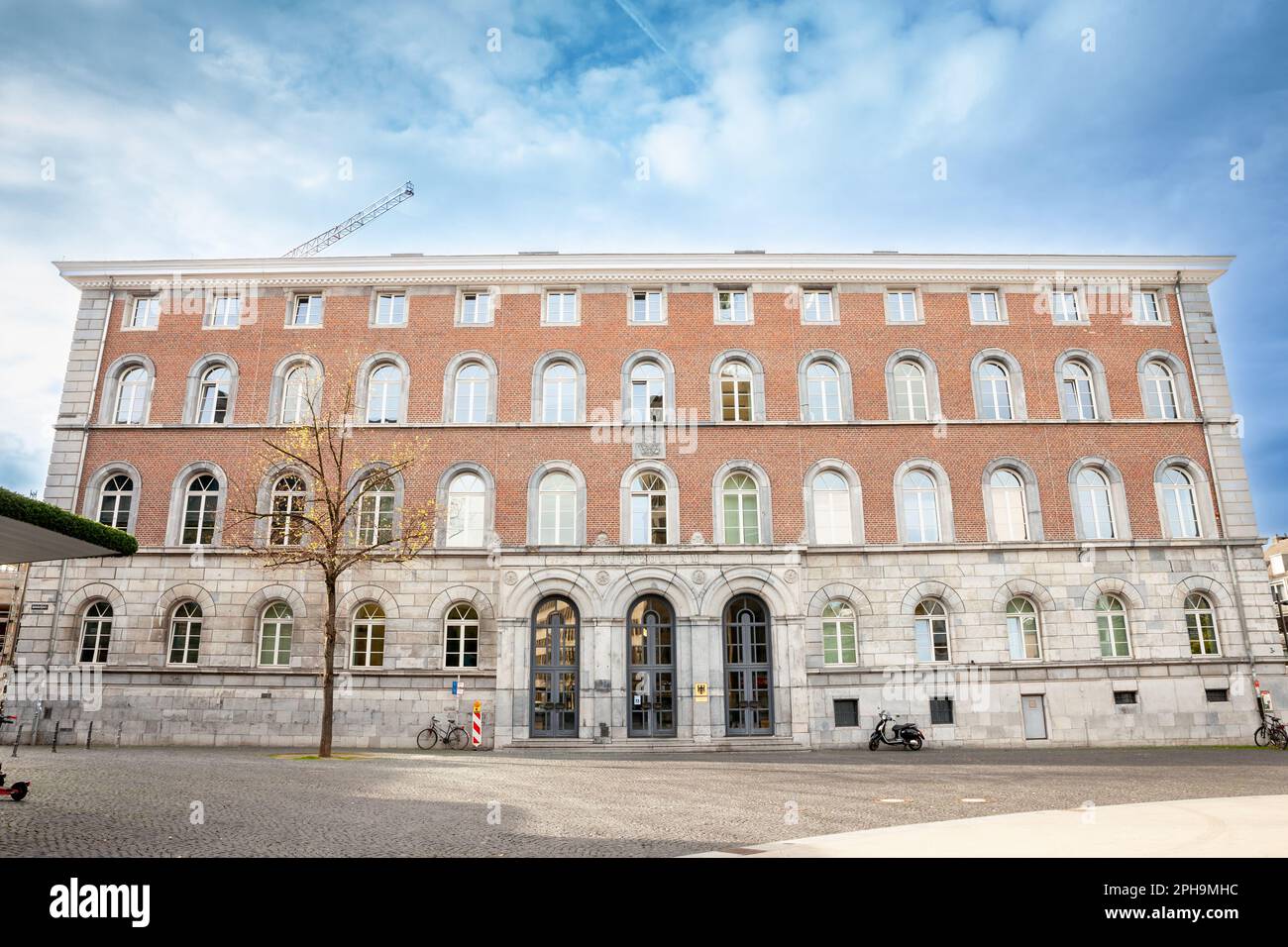 Picture of the german federal police inspection office of aachen, which ...
