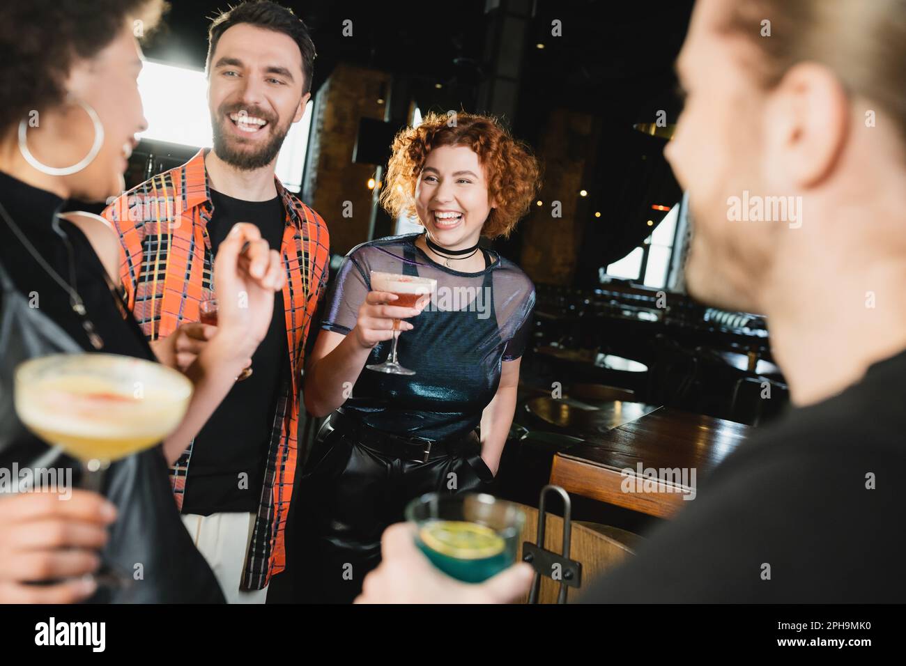 Meeting at bar hi-res stock photography and images - Alamy