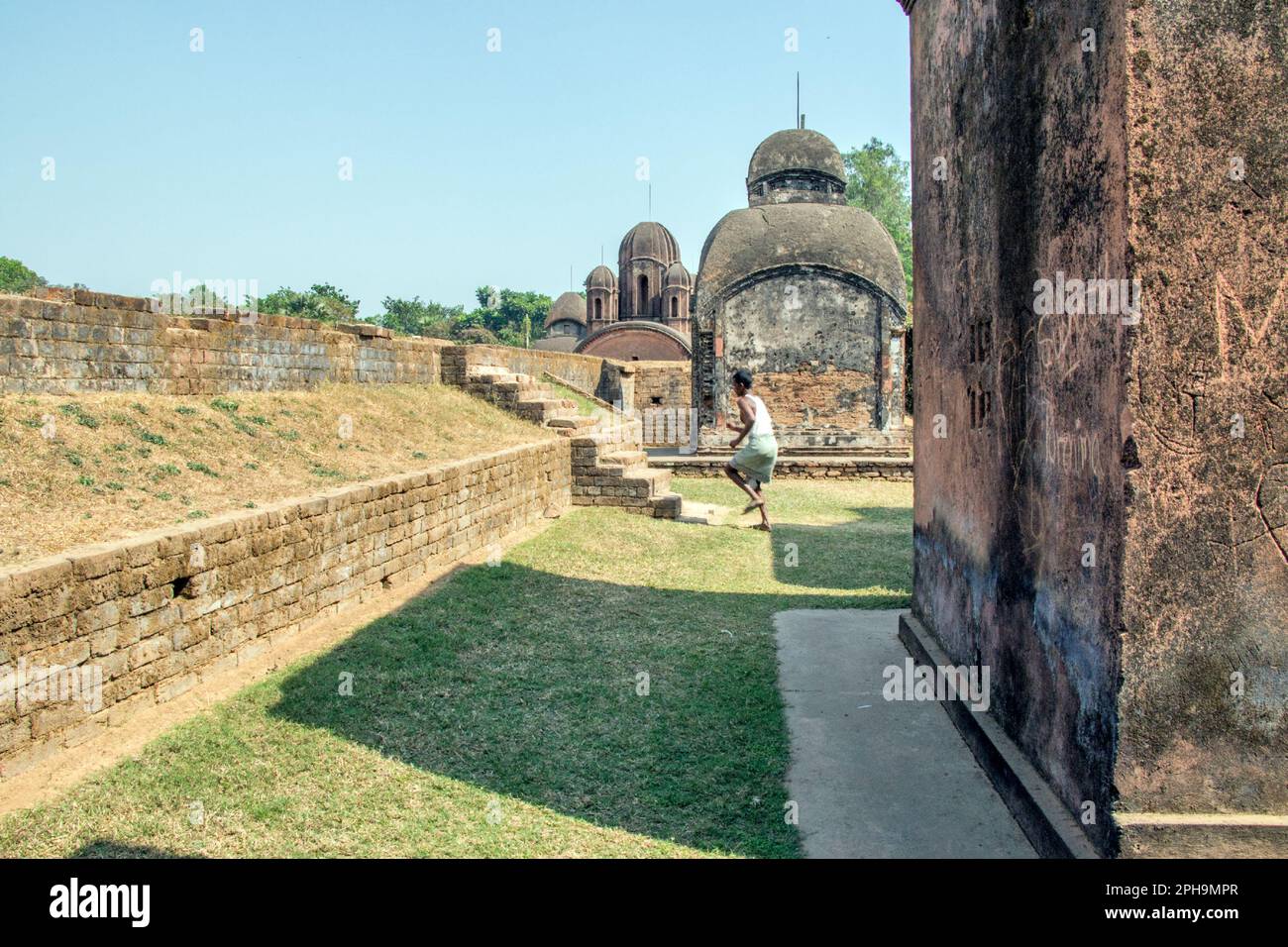 old temple complex at pathra medinipore Stock Photo - Alamy