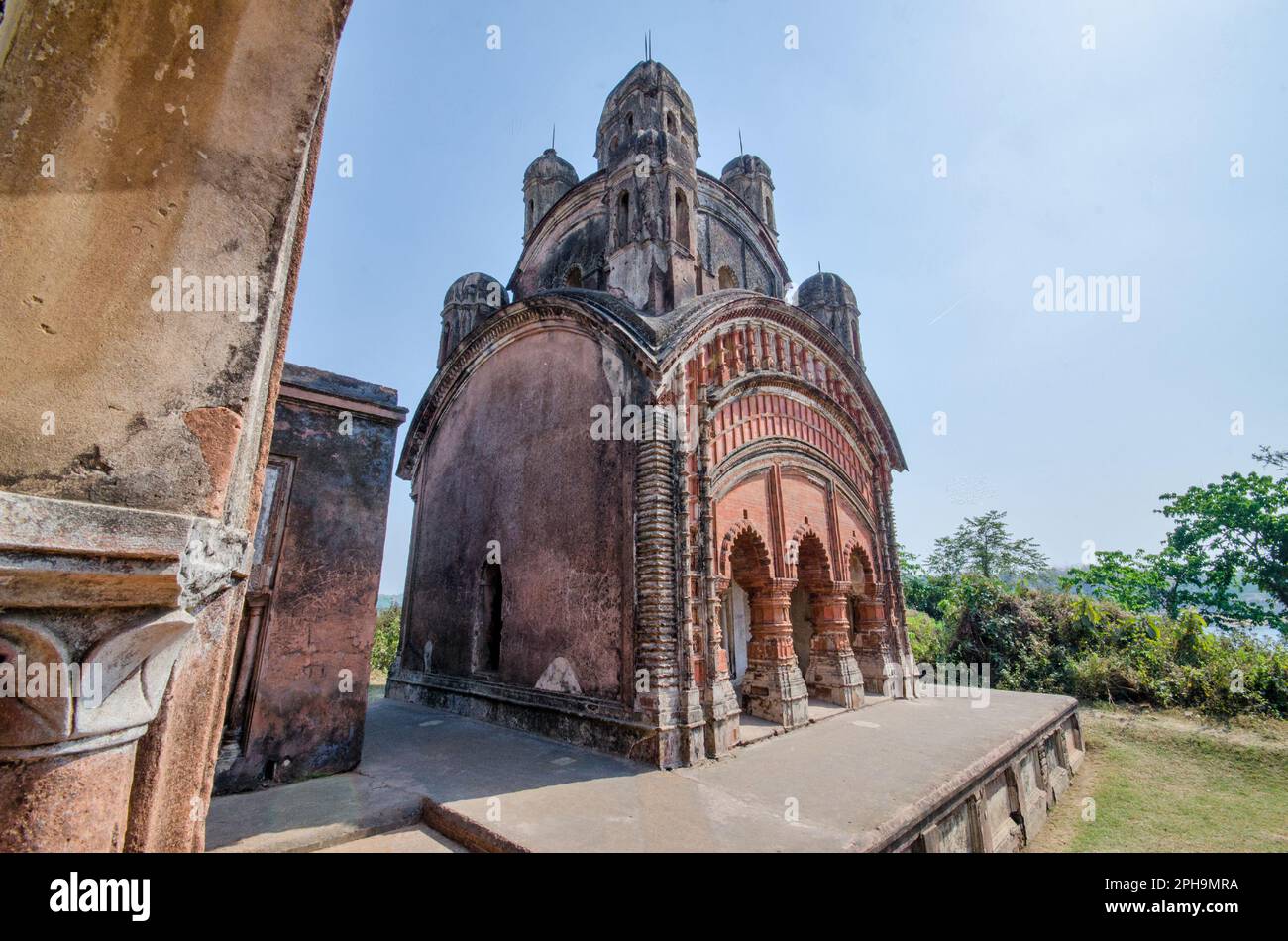 old temple complex at pathra medinipore Stock Photo - Alamy
