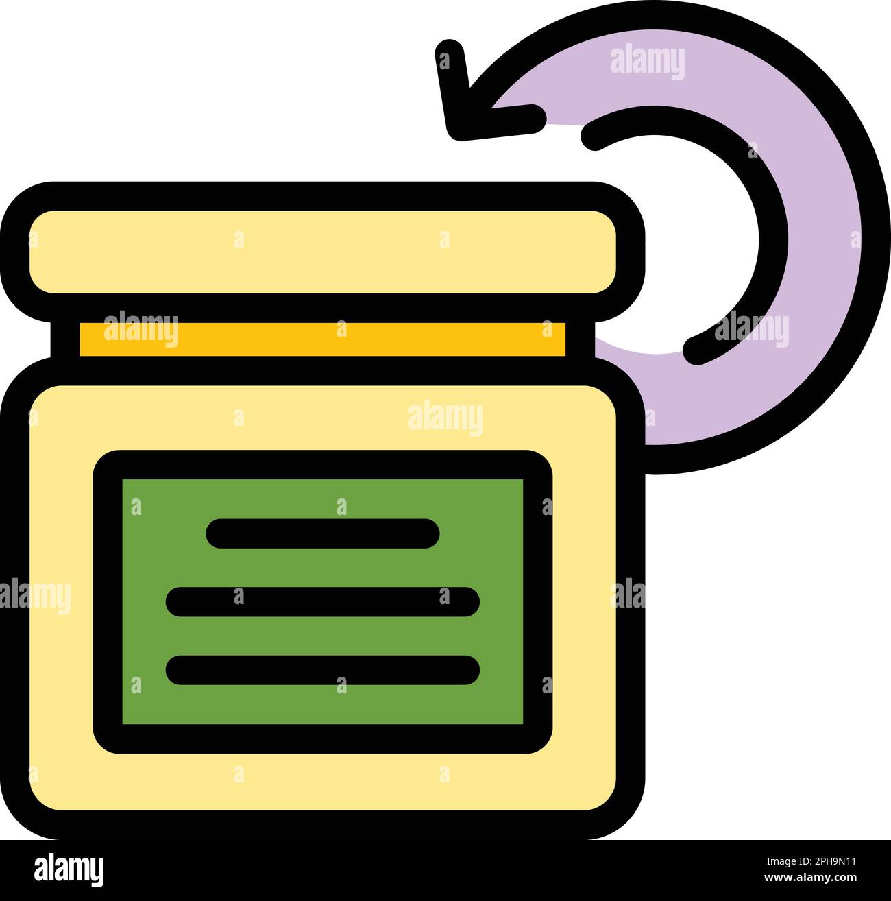 Replace product icon. Outline Replace product vector icon for web ...