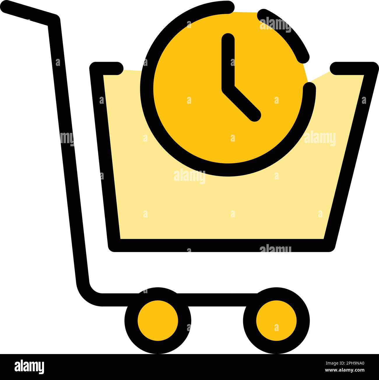 Shopping cart icon. Outline Shopping cart vector icon for web design ...