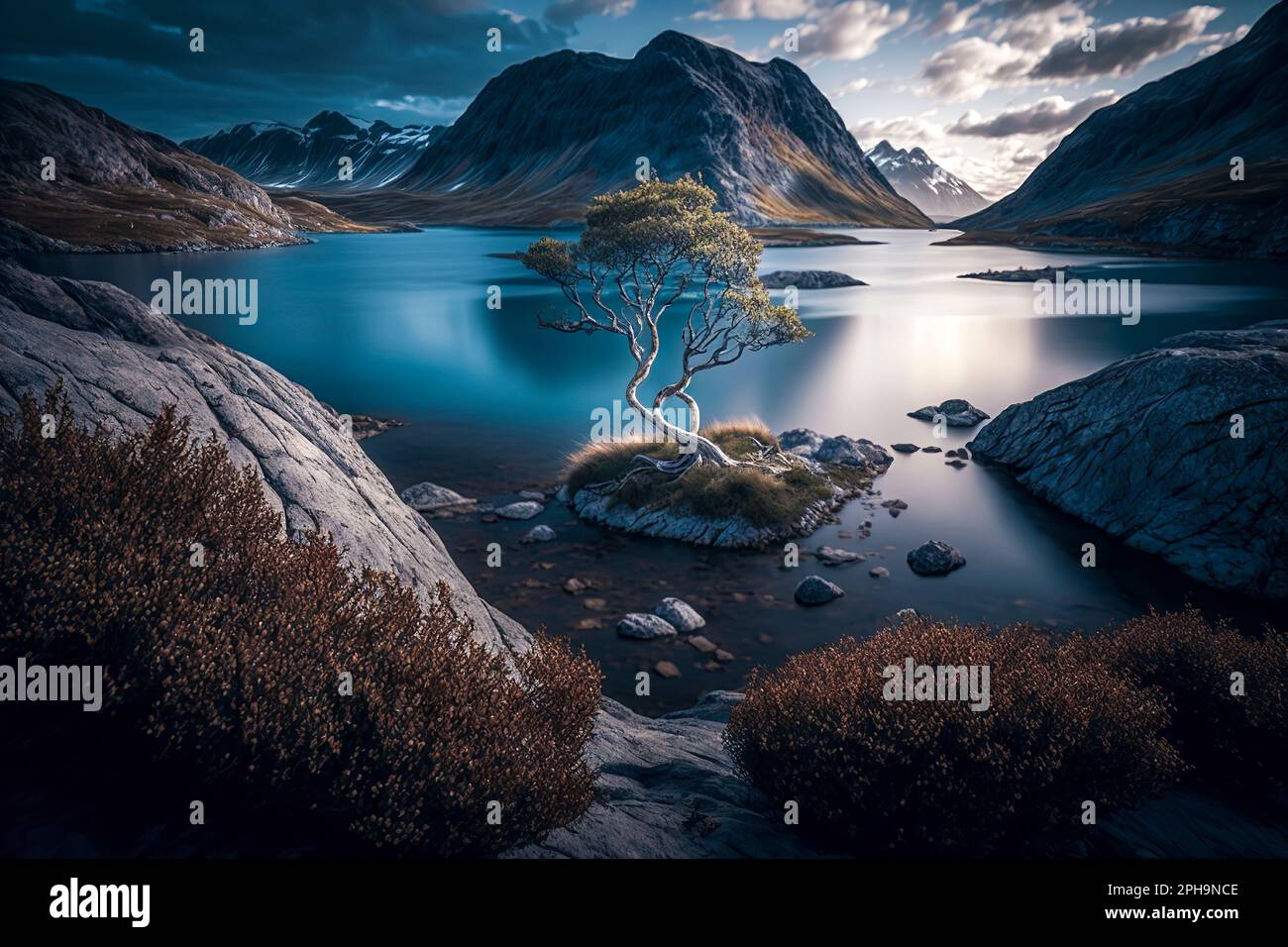 An Alpine Paradise: Immersing in the Tranquil Scenery of a Pristine ...