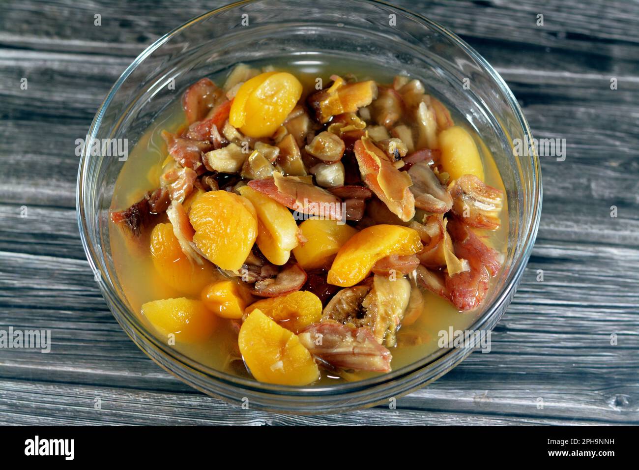 Dried fruits compote, Traditional Khoshaf kushaf dates compote that is ...