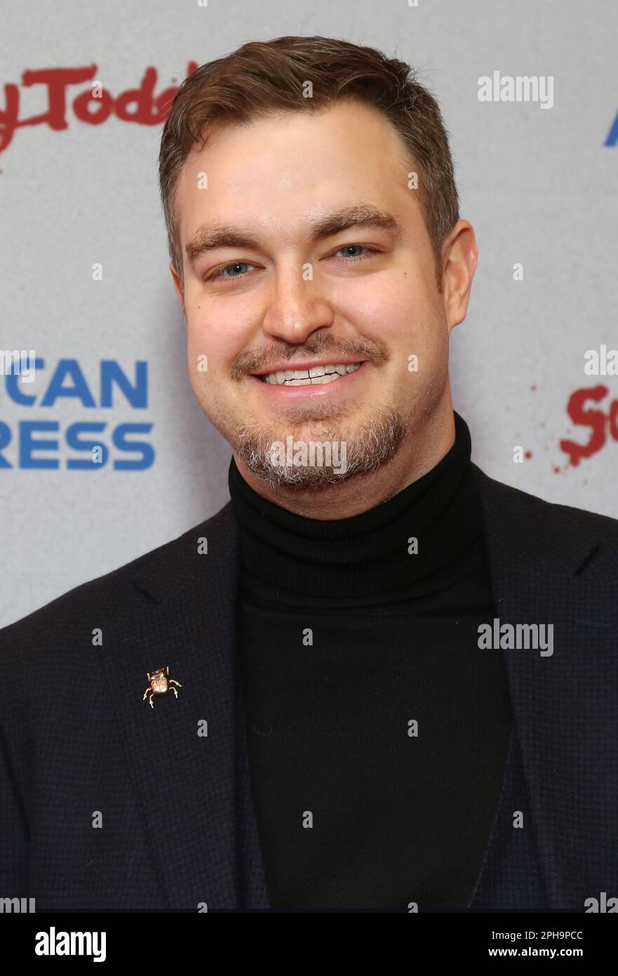 New York, NY, USA. 26th Mar, 2023. John Rapson arrives for the Broadway ...