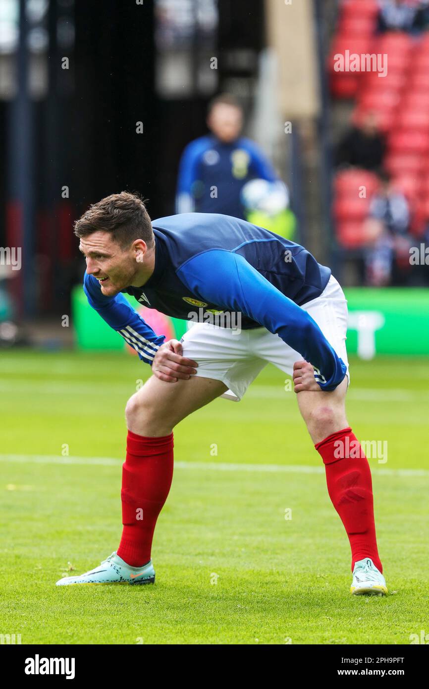 Andy Robertson, full name Andrew Henry Robertson, who plays left back ...