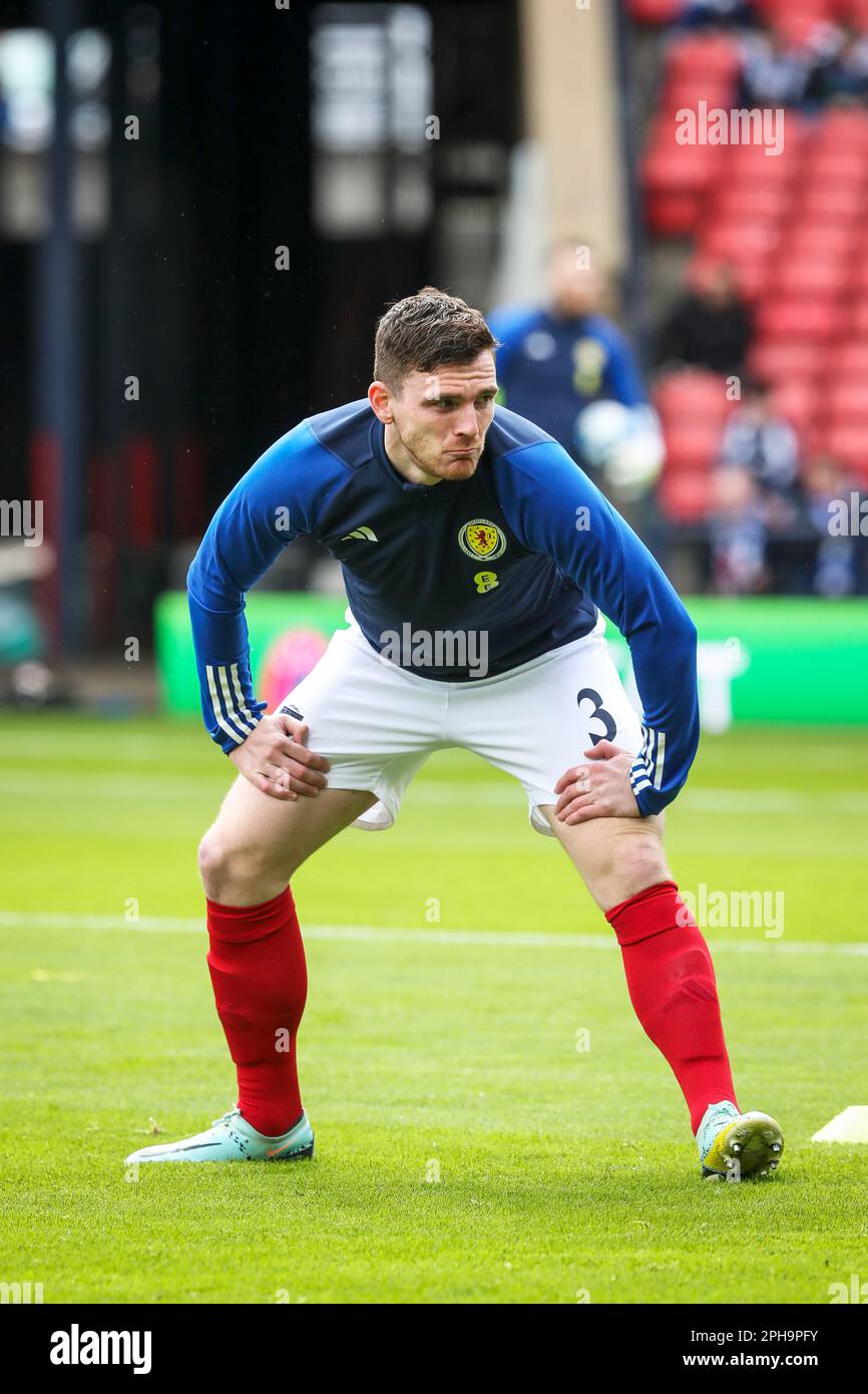 Andy Robertson, full name Andrew Henry Robertson, who plays left back ...