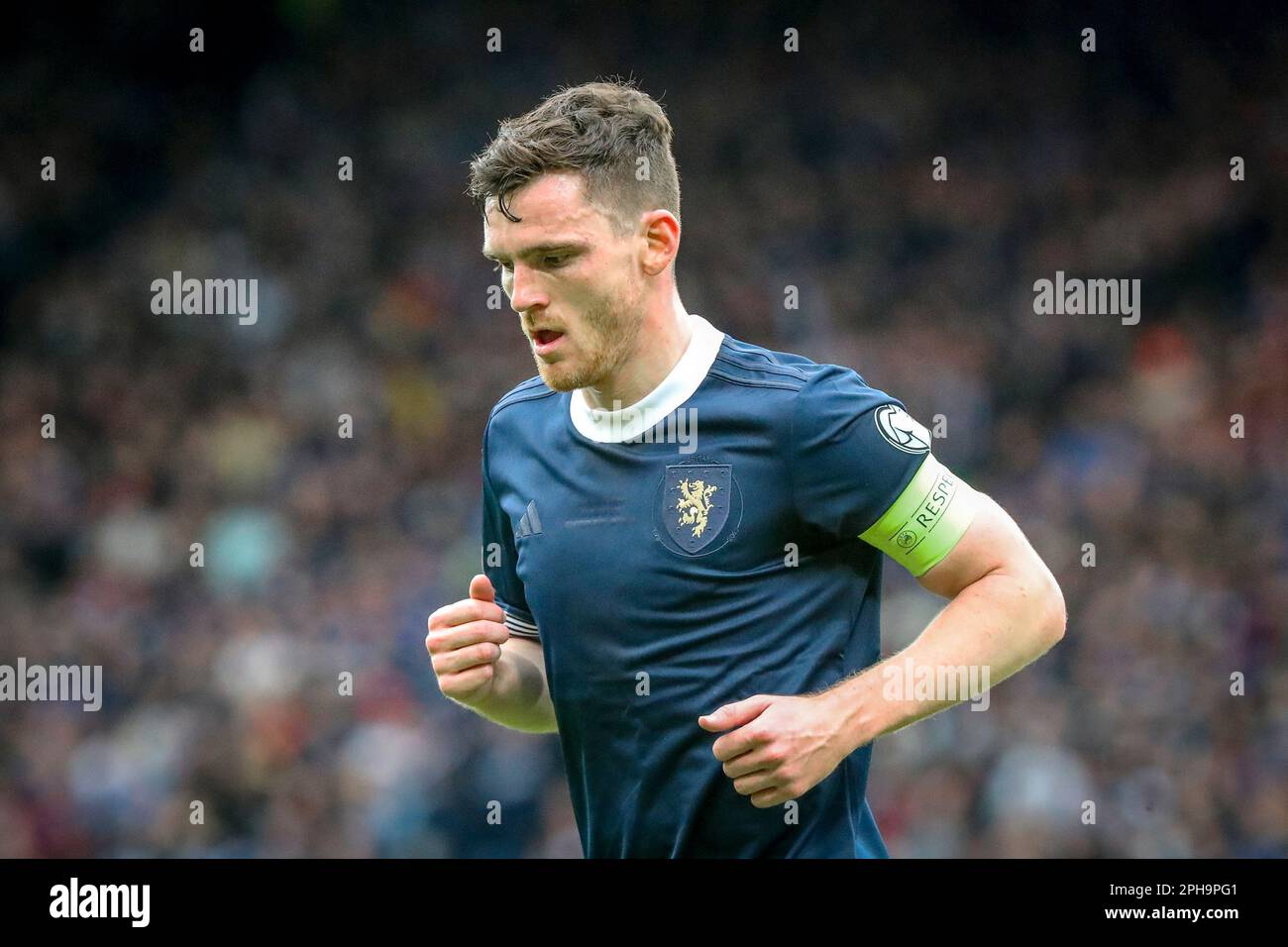 Andy Robertson, full name Andrew Henry Robertson, who plays left back ...