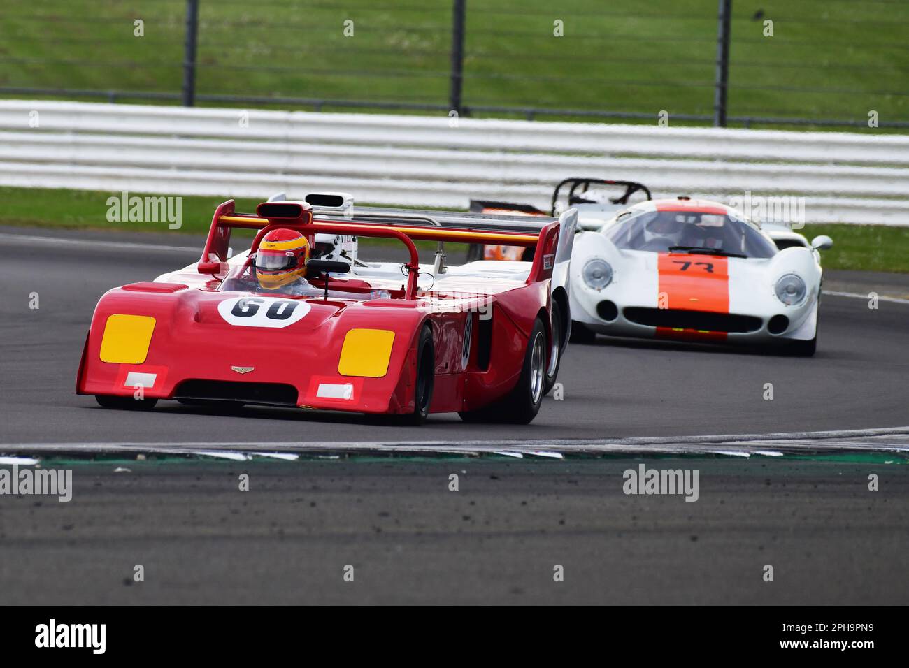 John Burton, Chevron B26, Nick Sleep, Lola T70 MK3, HSCC Thundersports ...
