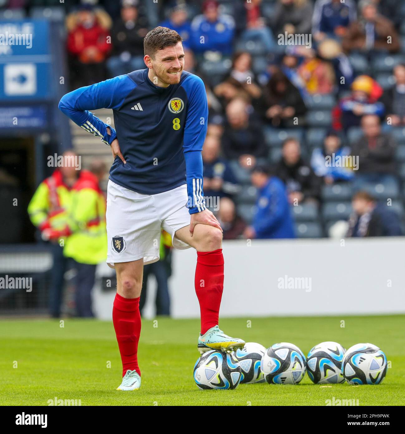 Andy Robertson, full name Andrew Henry Robertson, who plays left back ...