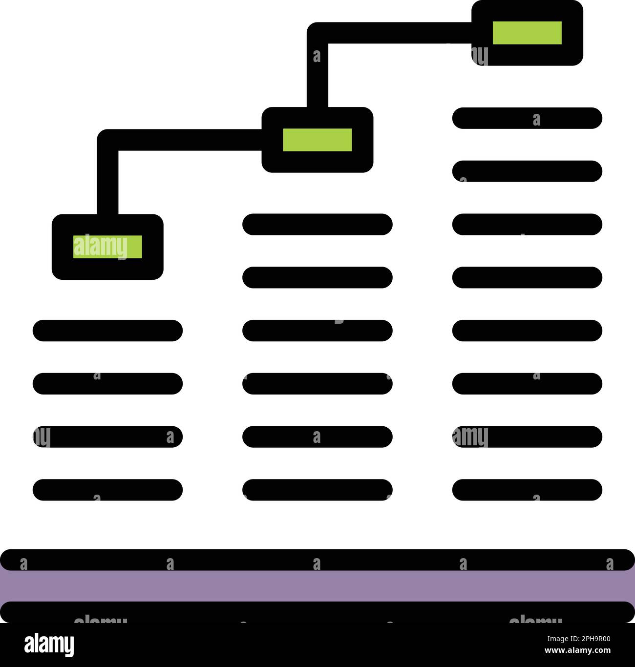 Result money career icon. Outline Result money career vector icon for ...