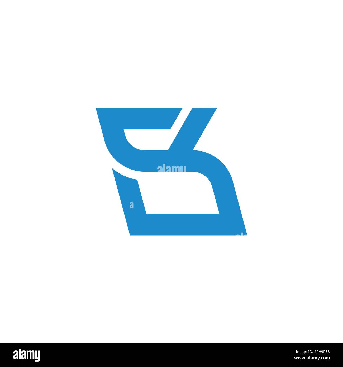 letter sk simple geometric line logo vector Stock Vector Image & Art ...