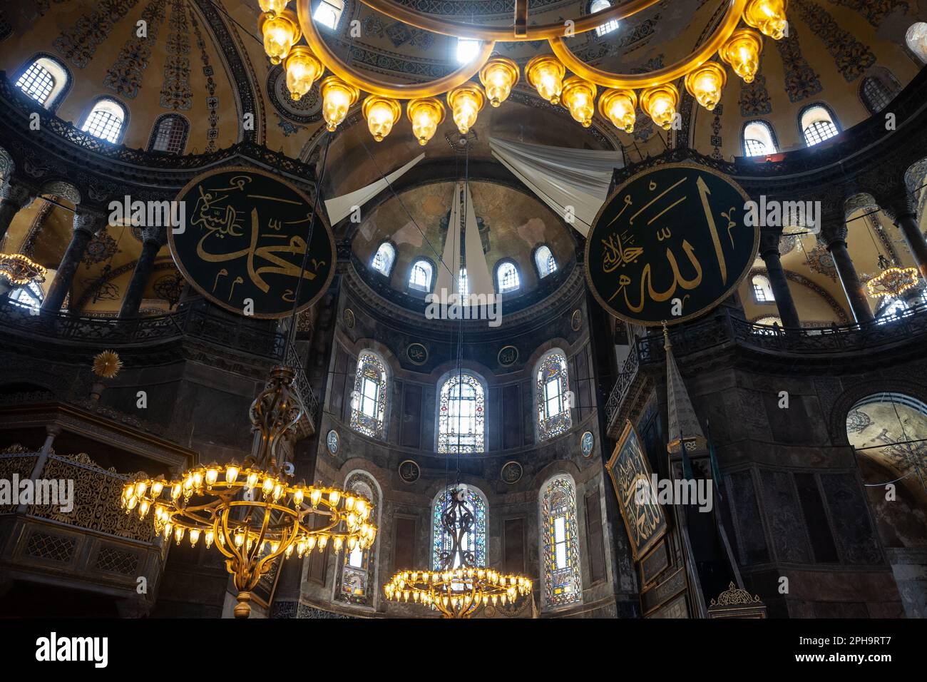 Picture of the mosque of Saint Sophia. Hagia Sophia, officially the ...