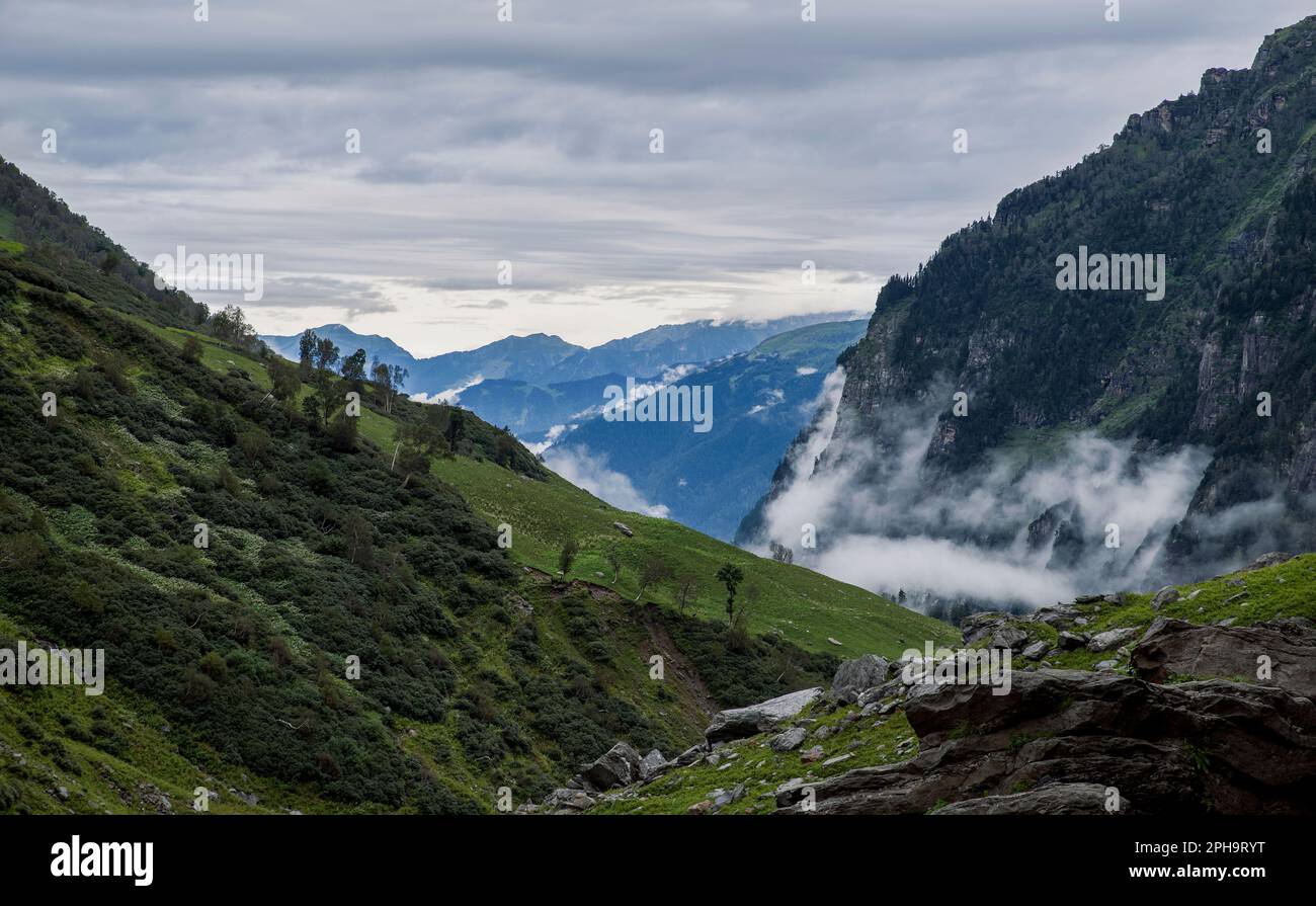 When the rain stops to give a mesmerizing view of mother nature Stock ...