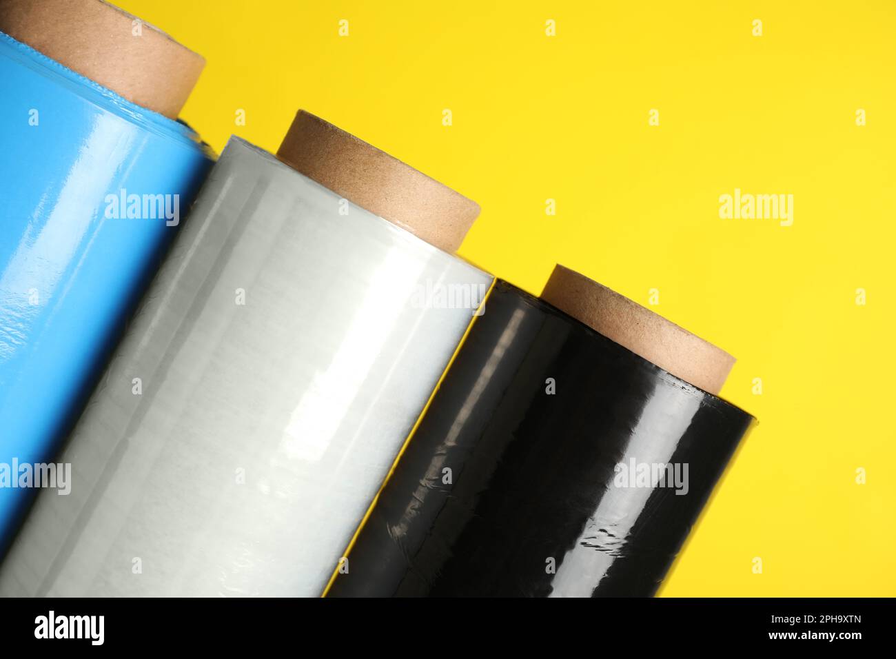 Yellow black tape package hi-res stock photography and images - Alamy