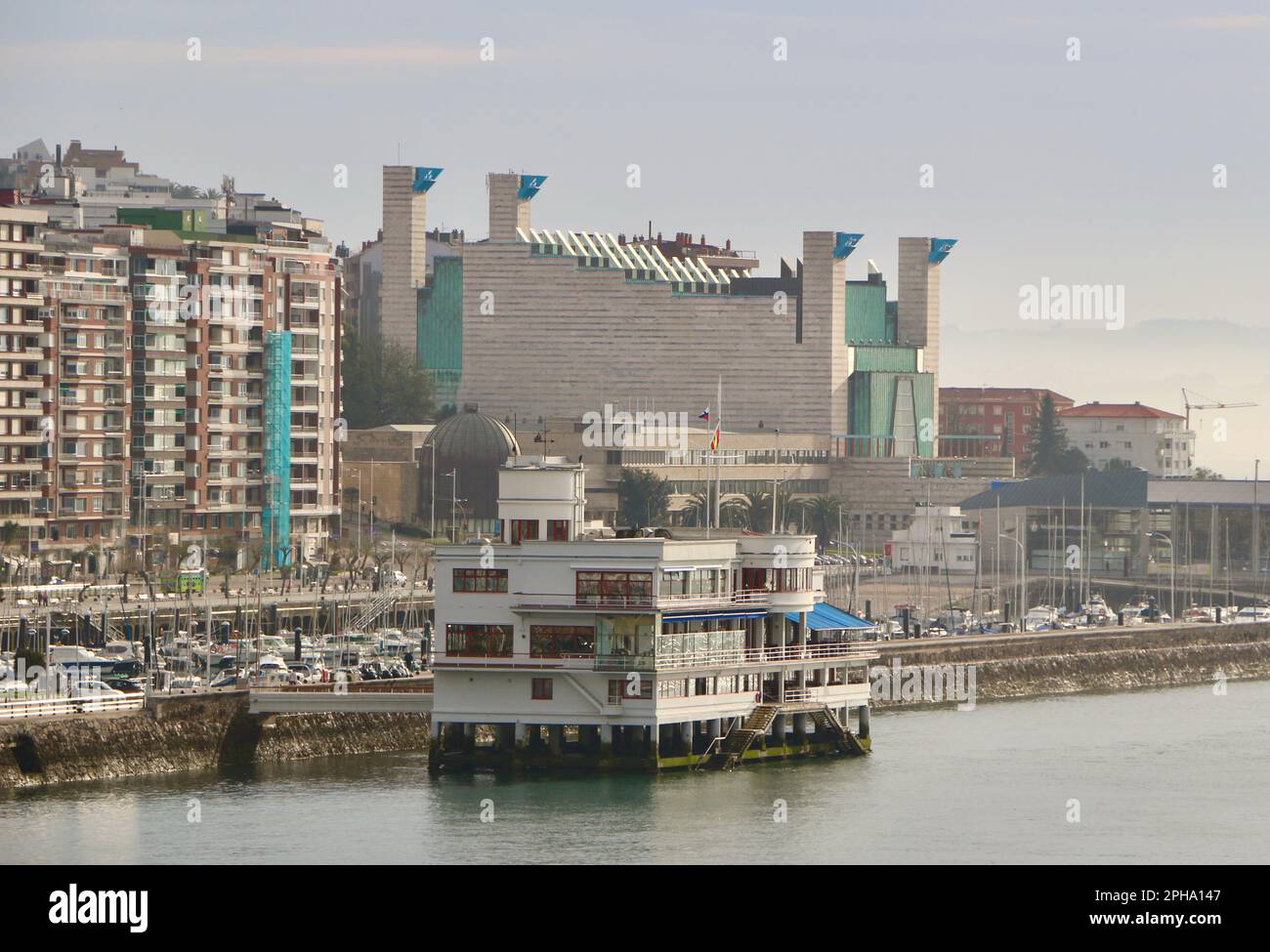 Santander royal yacht club hi-res stock photography and images - Alamy